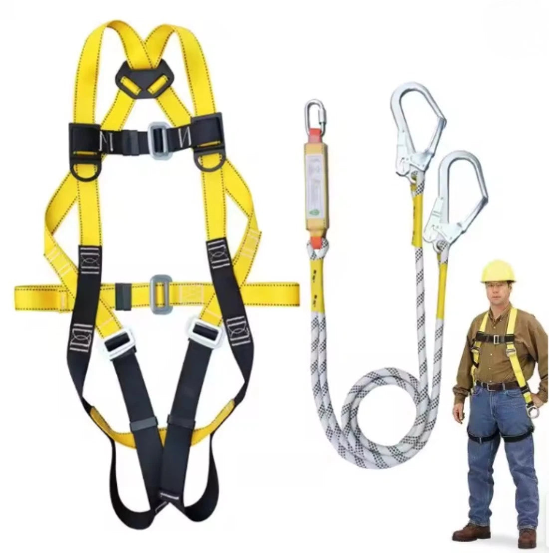Buy Safety Harness Fall Protection Kit – Secure, adjustable, and ready ...