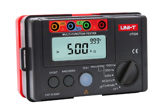 Uni-T UT526 Multifunction Insulation and RCD Tester | Fast Shipping ...