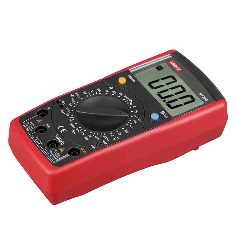 Uni-T UT39C Digital Multimeter AC DC V/A Ohm Temp Hz Multimeter ...